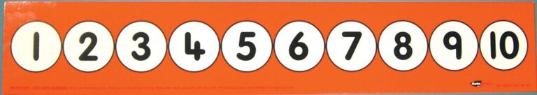 TEACHER'S 1-10 NUMBER TRACK » Autopress Education