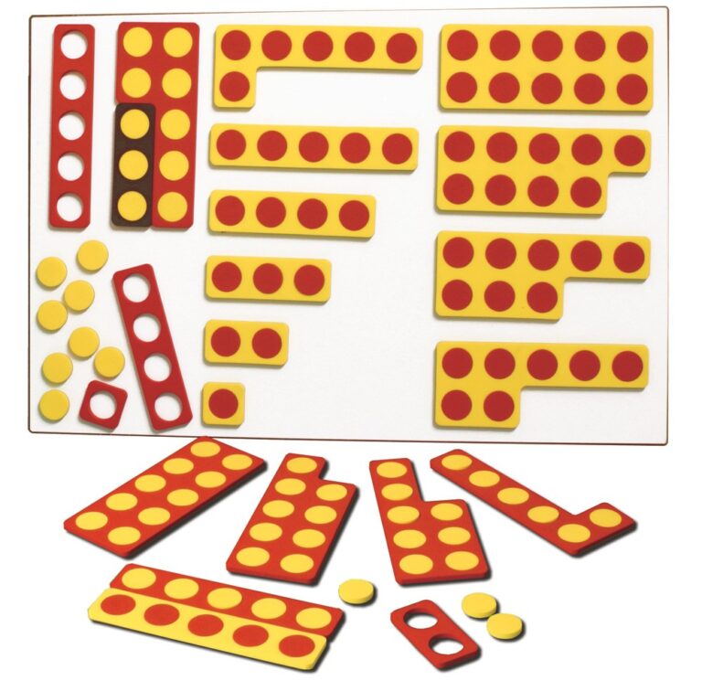 MAGNETIC DOUBLE-SIDED COUNTERS - RED/YELLOW » Autopress Education