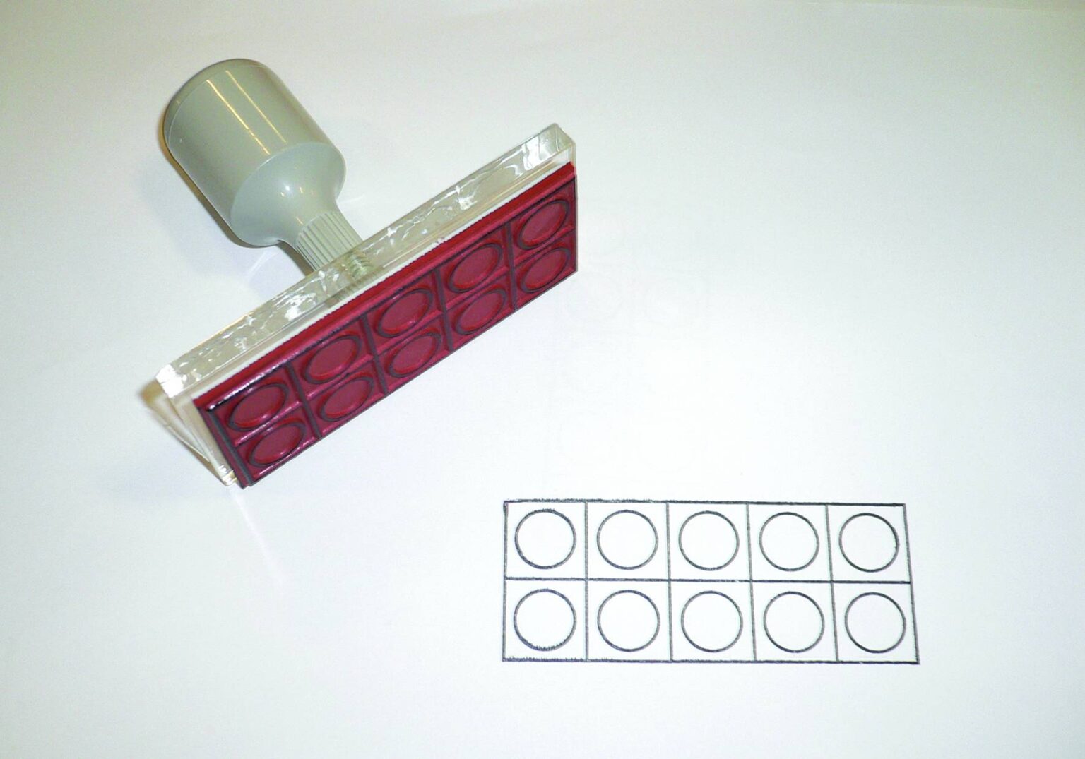 TENS FRAME STAMP » Autopress Education