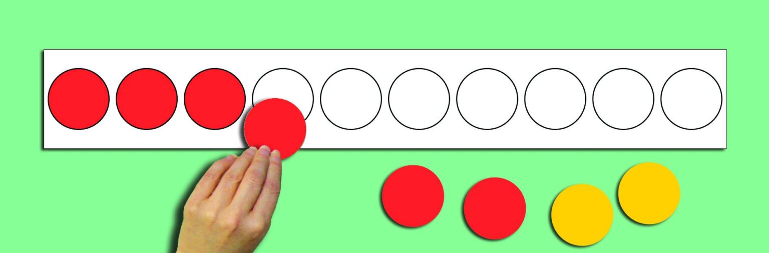 MAGNETIC DOUBLE-SIDED COUNTERS - RED/YELLOW » Autopress Education