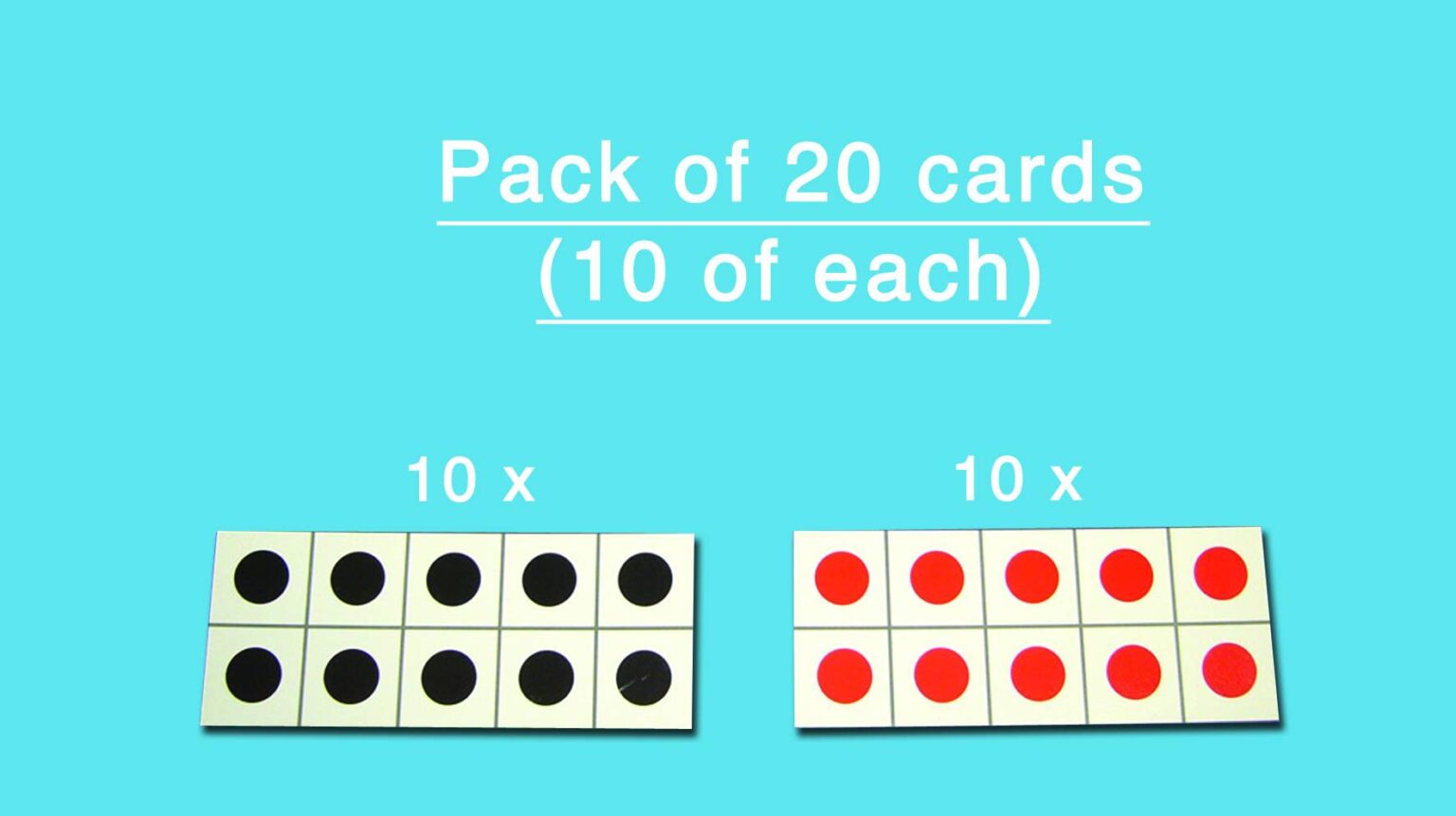 TENS FRAMES - TENS CARDS (SET OF 20) » Autopress Education