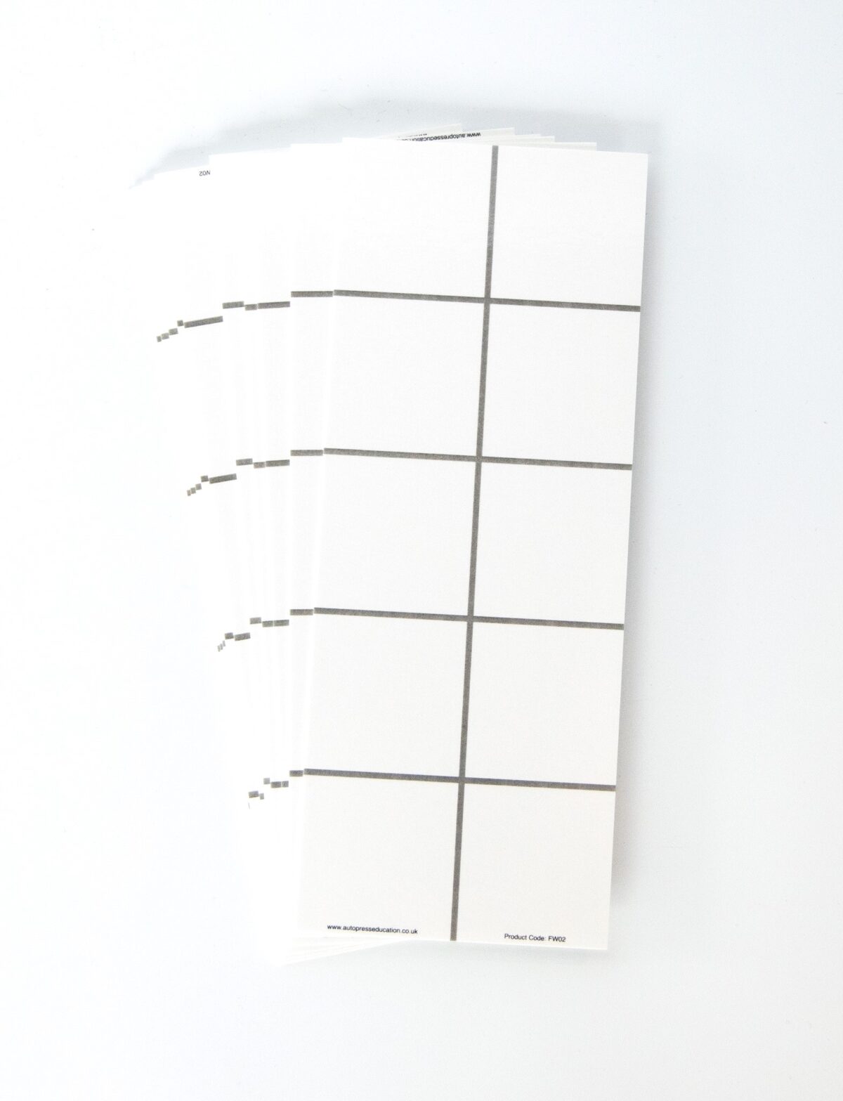 TENS FRAMES - BLANKS (SET OF 10) » Autopress Education