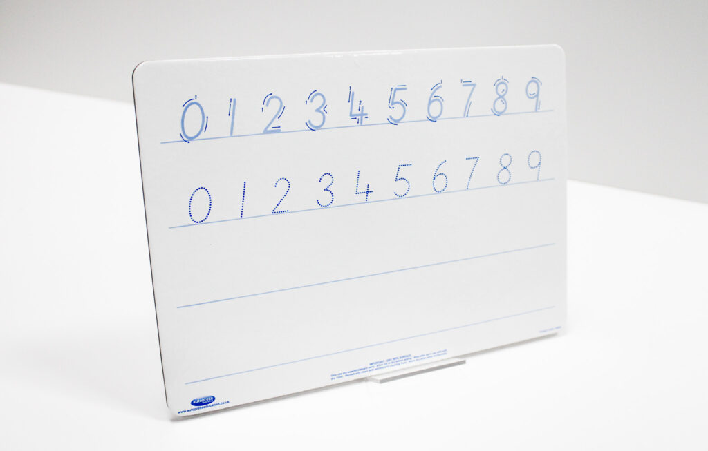 A4 WHITEBOARD/PEN/BAG - NUMBER FORMATION » Autopress Education