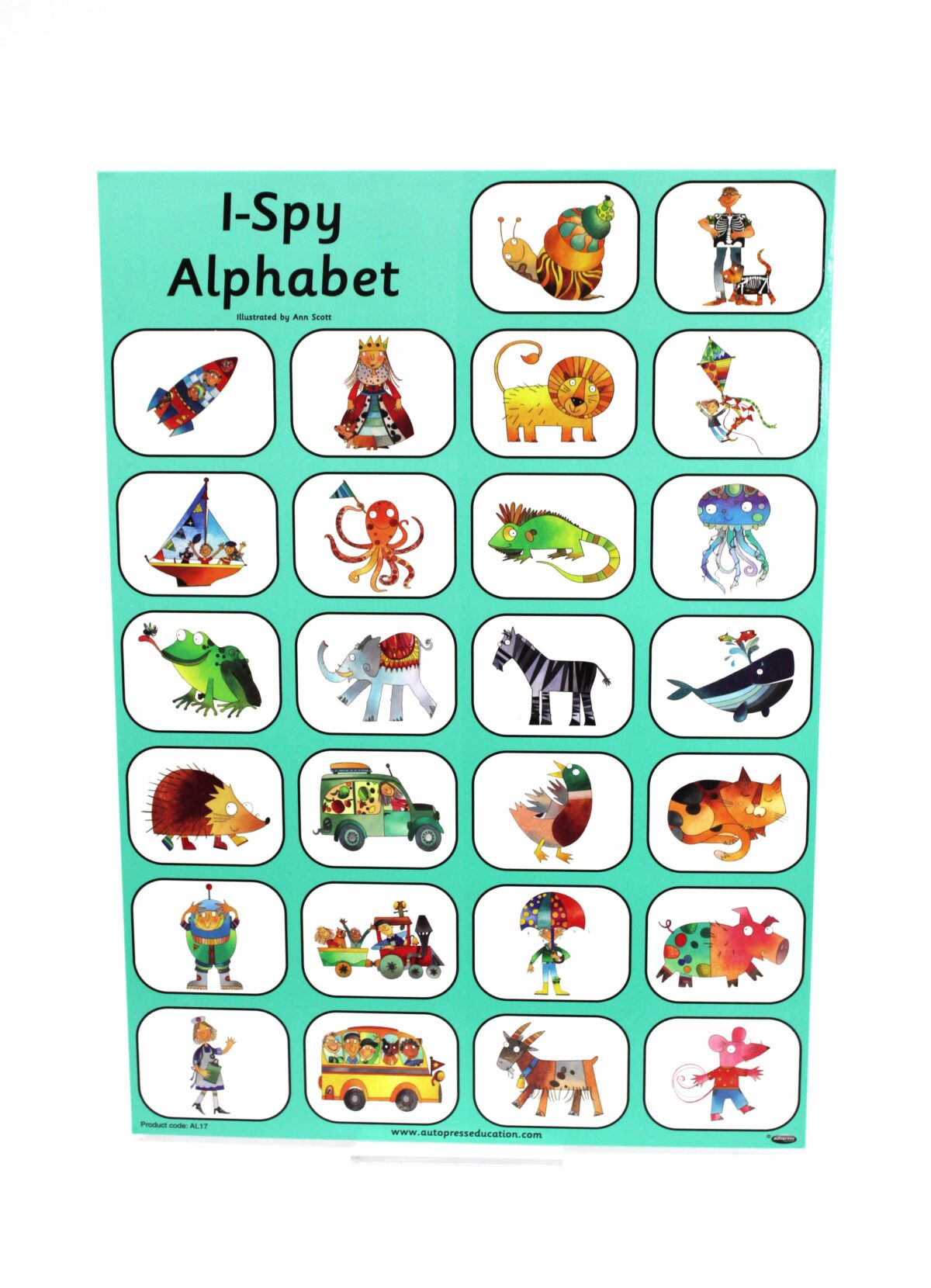CHILD'S ALPHABET / I-SPY CHART » Autopress Education