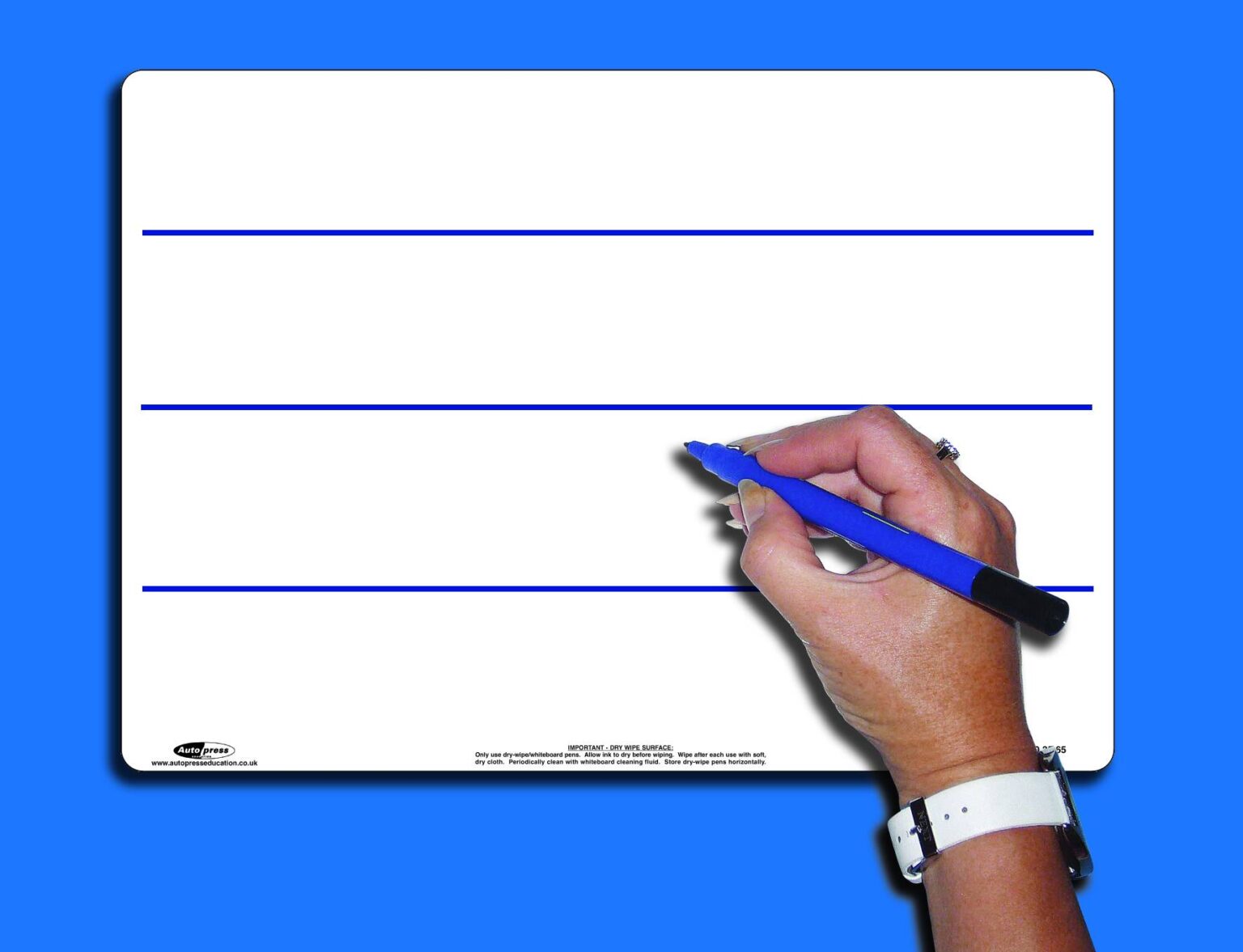 A4 WHITEBOARD/PEN/BAG - 3 LINES » Autopress Education
