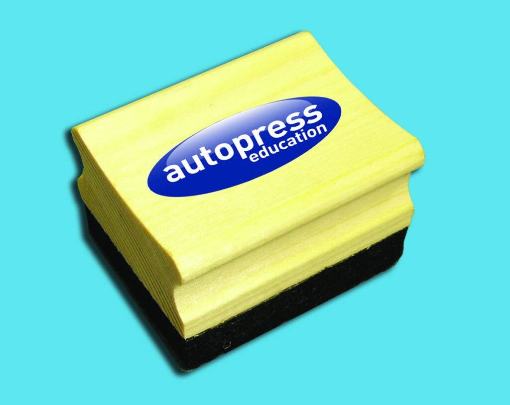 WOODEN WHITEBOARD ERASER » Autopress Education
