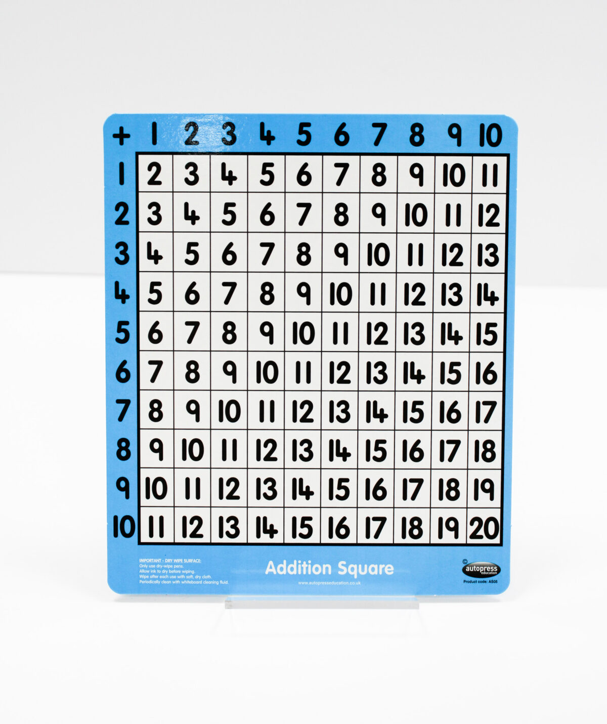 CHILD'S SMALL ADDITION SQUARE » Autopress Education