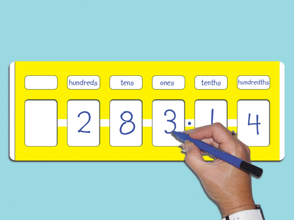 PLACE VALUE SLIDER » Autopress Education