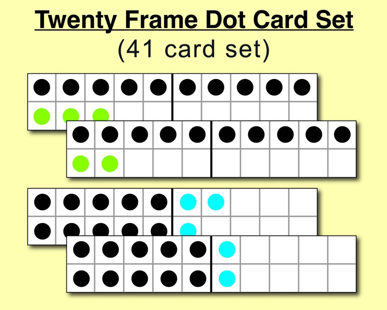 TWENTY FRAMES - TEN WISE & PAIRS WISE (SET OF 41) » Autopress Education
