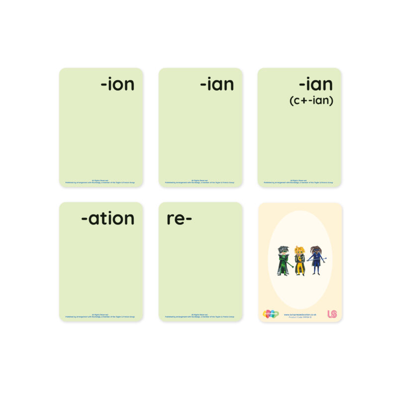 YEAR 3 AND 4 PREFIX AND SUFFIX CARDS » Autopress Education