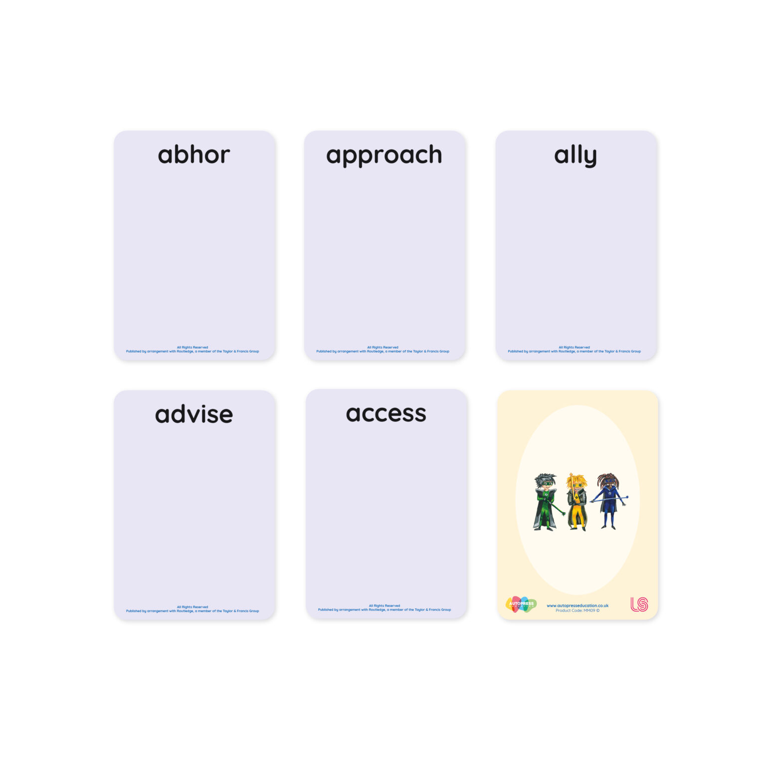 YEAR 5 AND 6 ROOT WORD CARDS » Autopress Education