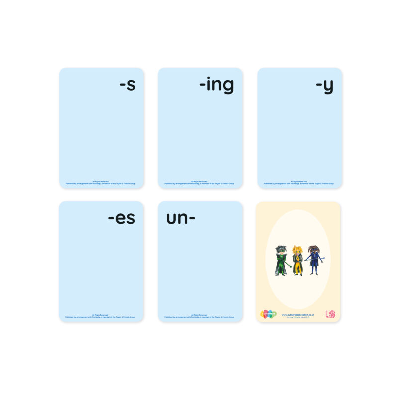 YEAR 1 PREFIX AND SUFFIX CARDS » Autopress Education
